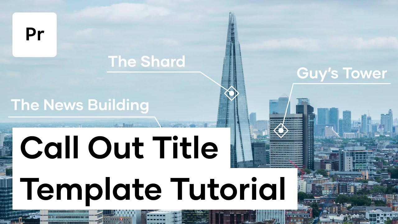 5 FREE Call Out Titles | Premiere Pro - YouTube