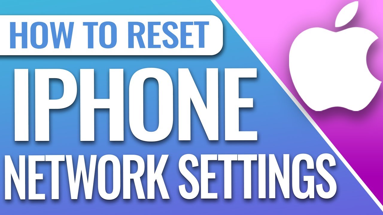 How To Reset iPhone Network Settings 2022 - YouTube