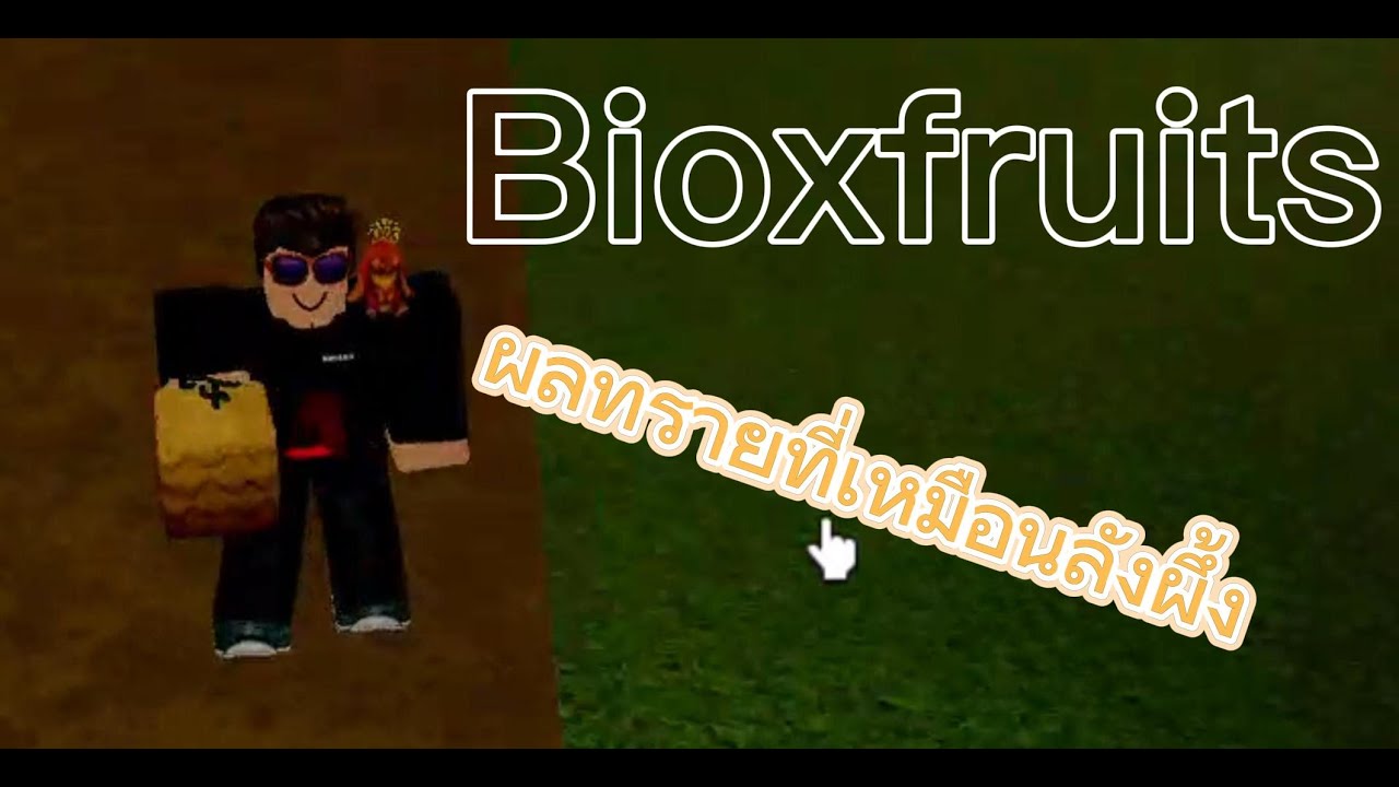 ใช้ผลทรายทั้งคลิปแมพ Biox Fruits Roblox - YouTube