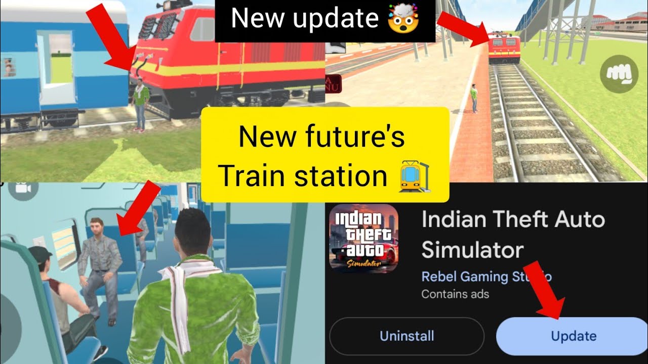 Indian Theft Auto NEW UPDATE 🤯 | Train Station 🚉 Future’s Unlock 🔓 ...