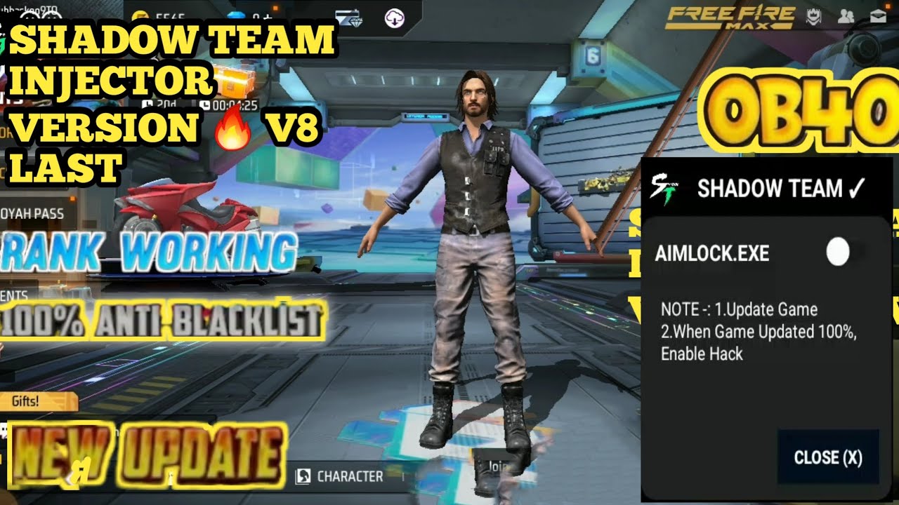 SHADOW TEAM INJECTOR VERSION 🔥 V8 NEW UPDATE VERSION 2023 SHADOW TEAM ...