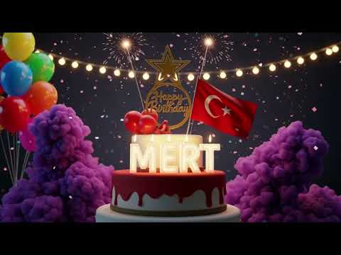 İyi ki Doğdun Mert - İsme Özel 3D Animasyonlu Doğum Günü Şarkısı ve Filmi