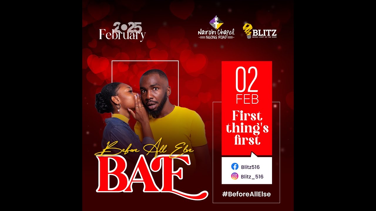 BAE (Before All Else):First Things First Rev.Ken Aringo - YouTube