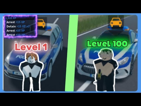 For every arrest, I upgrade my police Car + reaching as a Patrol Cop ...