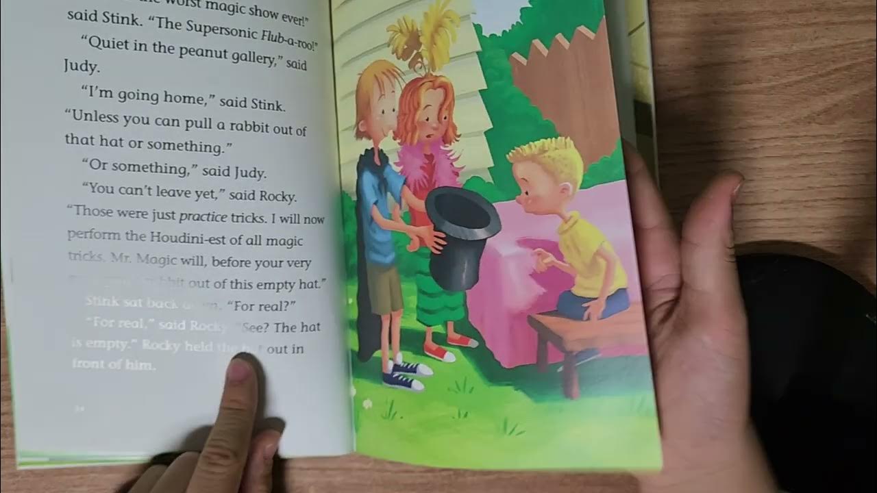 영어도서관이 읽어 주는 책 Judy Moody and Friends Rocky Zang in The Amazing Mr ...