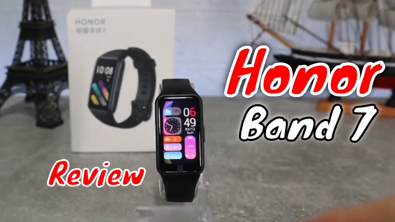 Honor Band 7 review 1.47'' AMOLED Blood Oxygen Heart Rate Monitor - YouTube