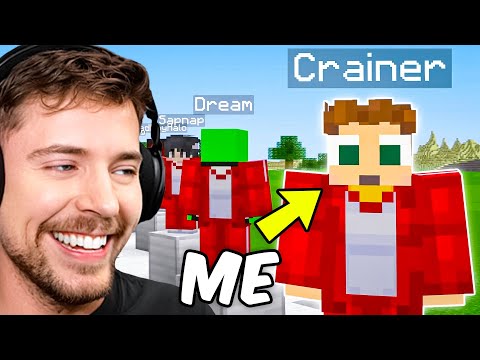 I Joined MrBeast’s Minecraft Hunger Games!