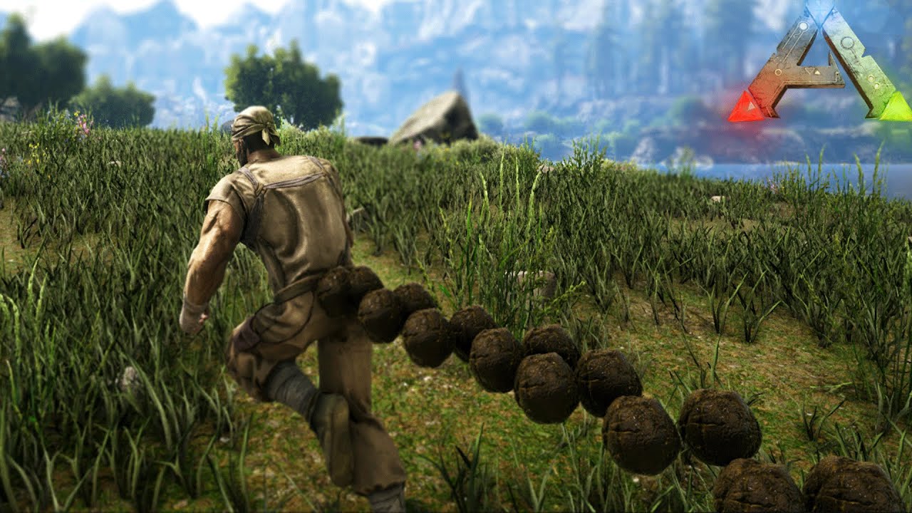 Ark Survival Evolved... But I am Pooping Constantly - YouTube