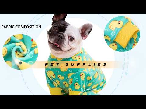 🐥 The Cutest Duckie Pajamas! Soft Onesies for All Dog Sizes 💤