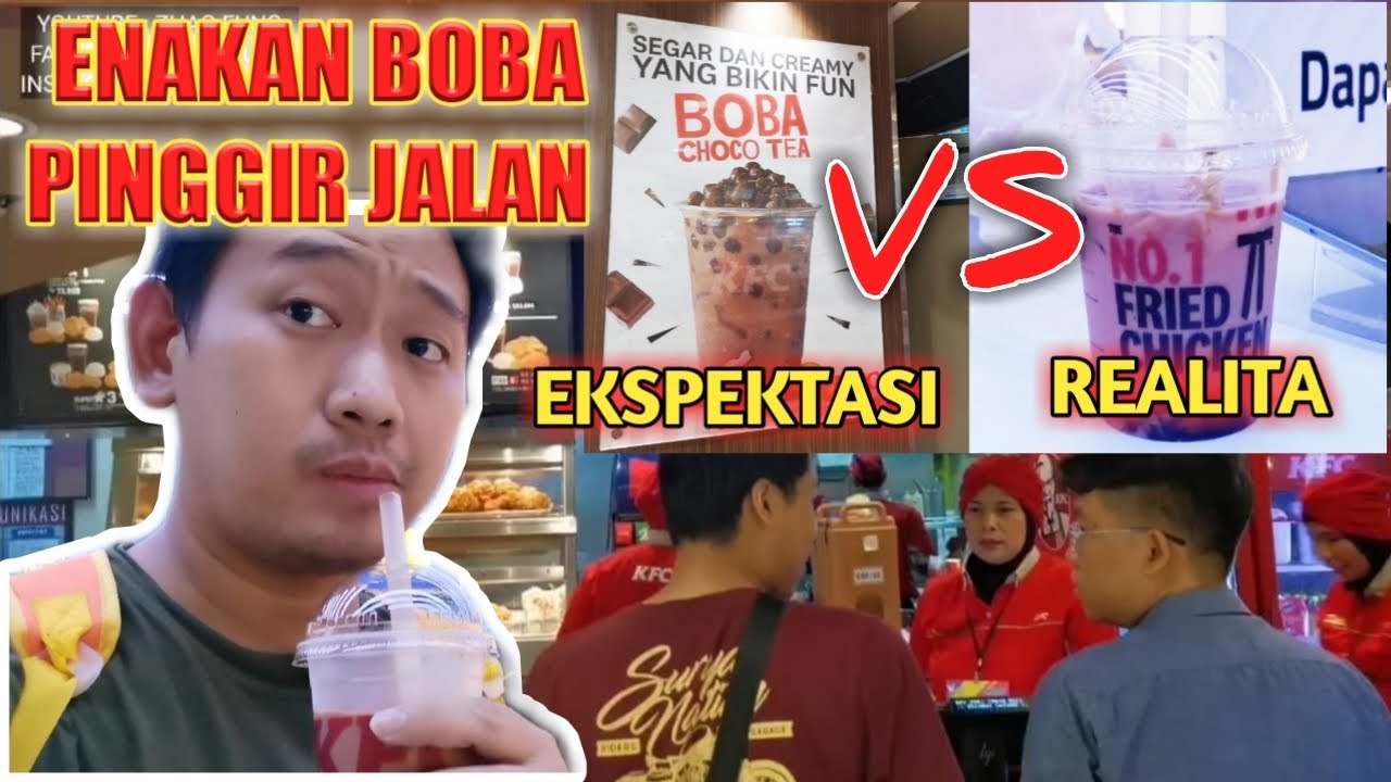 nYOBAIN KFC BOBA MENU MINUMAN TERBARU... - YouTube