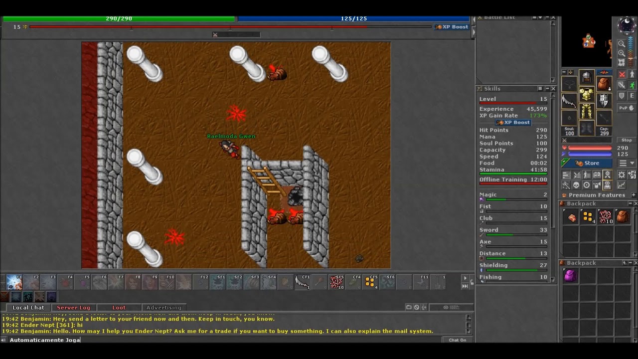 Tibia Novo Bot 2019 Funcionando Perfeitamente - YouTube