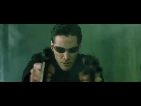 The Matrix - Lobby Scene Shootout (16:9) - YouTube