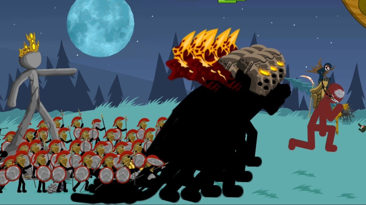 Stick War Legacy Endless night survivor Griffon the great, zombies ...