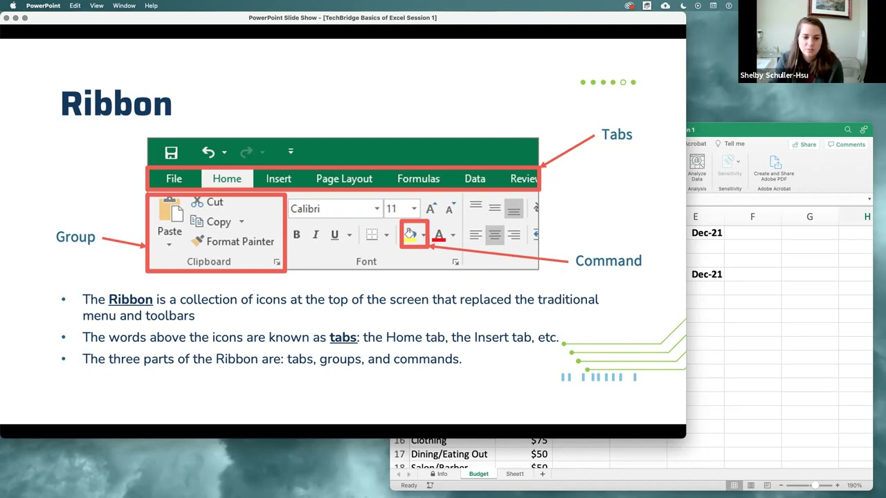 Basics of Excel Session 1 - YouTube