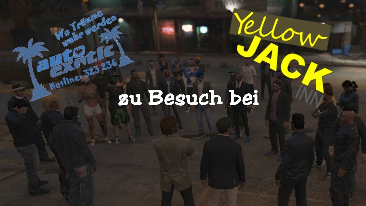AutoExotic zu Besuch beim reopening des Yellow Jack Inn [GTA RP] [Proj5 ...