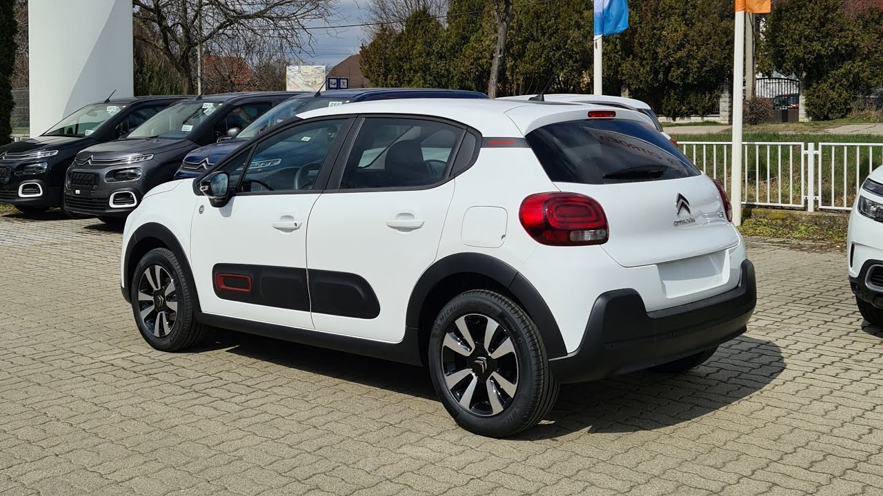 Citroën C3 C-Series 1.2 PureTech 83 Polar White - YouTube