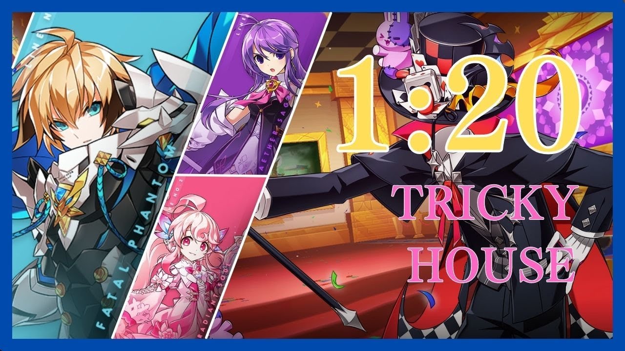 【엘소드/Elsword JP】Tricky House 1:20 (chess route) - YouTube