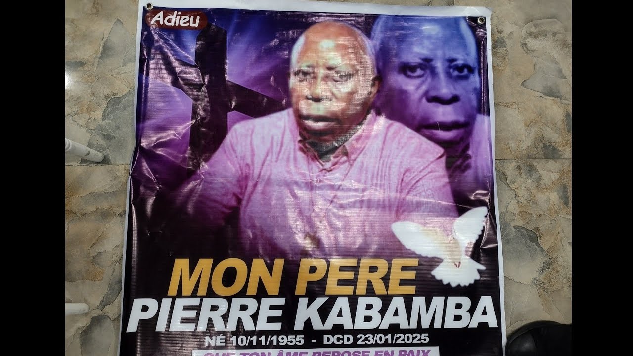 ADIEU PAPA PIERRE KABAMBA 1 - YouTube