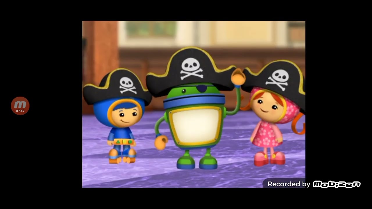 Equipe Umizoomi temporada 3 episódio 1 hoje é a caça ao tesouro da umi ...