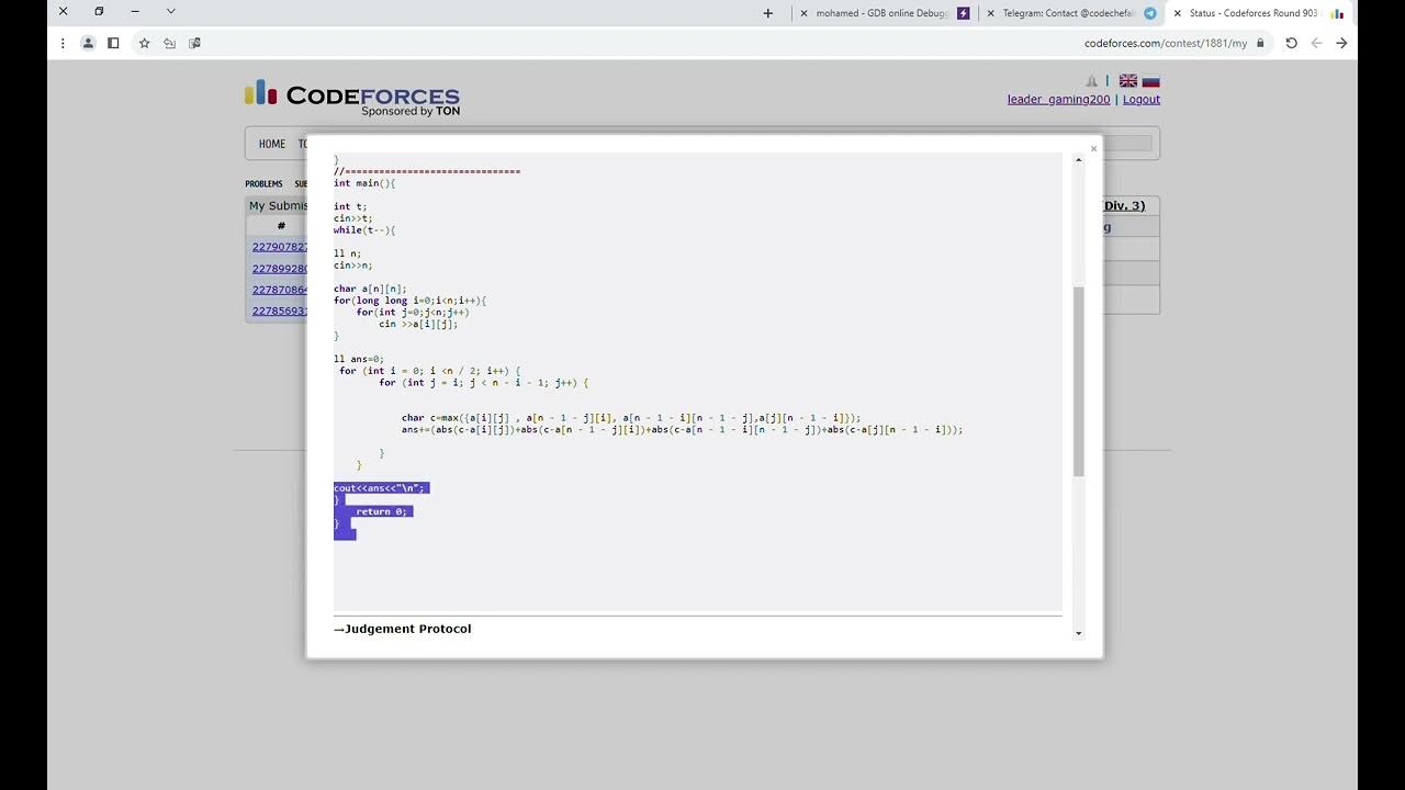 C Perfect Square In Codeforces Round 903 Div 3 Youtube