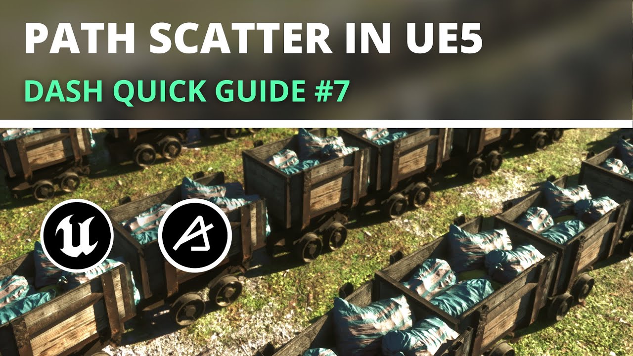 Path Scatter: Beginner Guide to Your UE5 Co-Pilot, DASH - YouTube