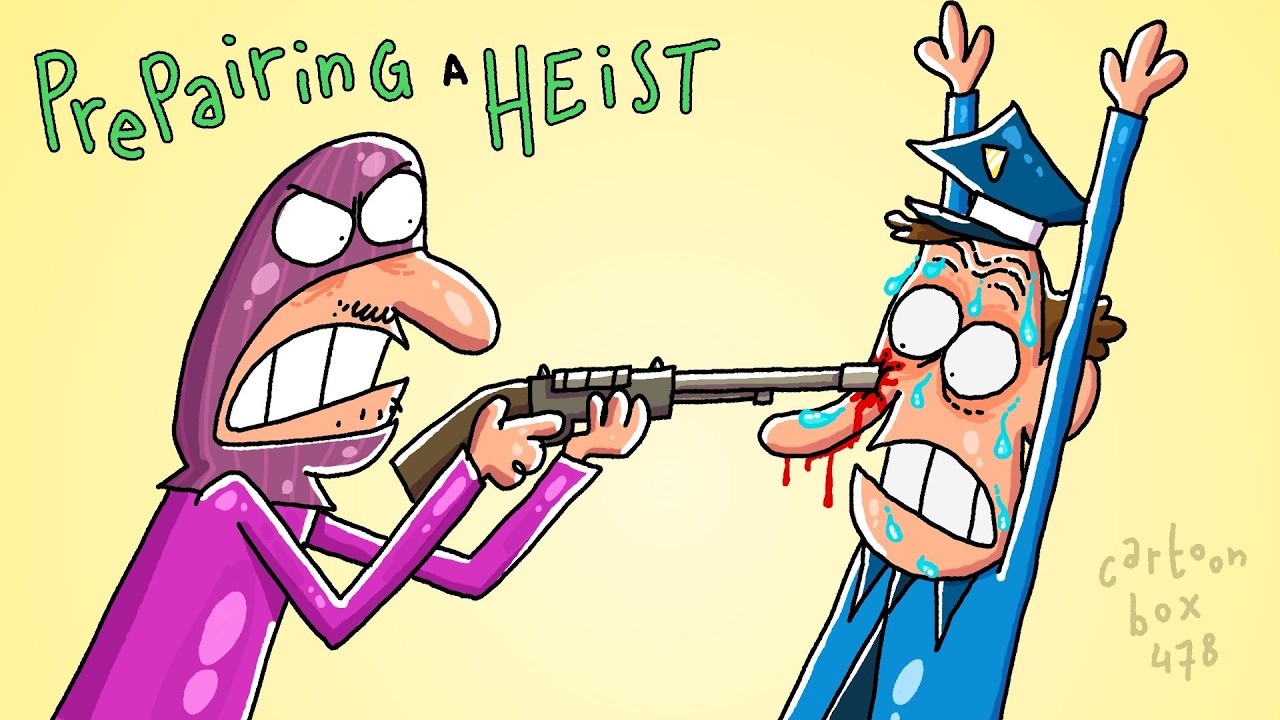 Preparing a Heist | Cartoon Box 478 | Hilarious Cartoons - YouTube