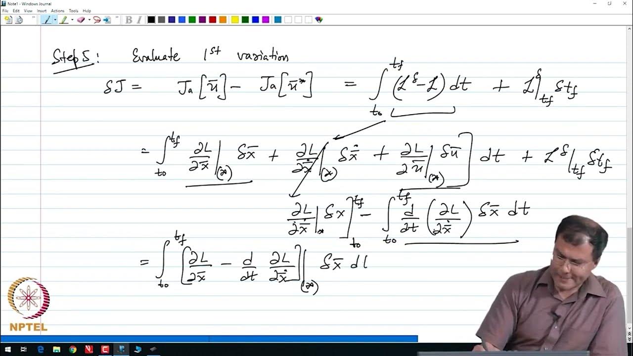Constrained Optimization in Optimal Control Theory - Part 01 #swayamprabha #CH38SP - YouTube
