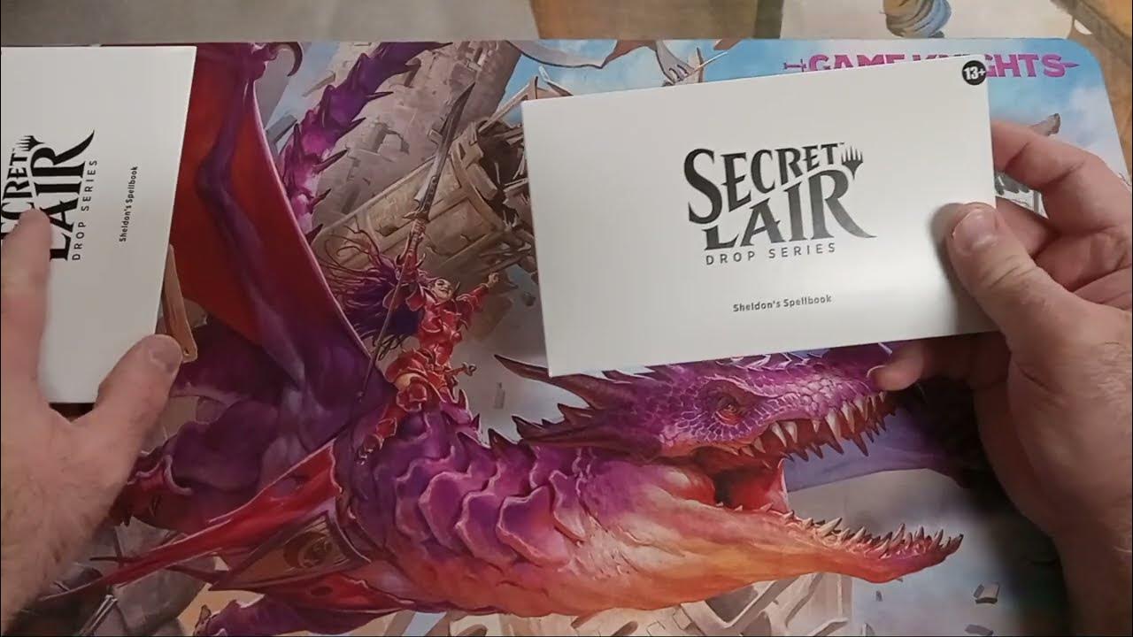 Sheldon's Spellbook Secret Lair Arrival !!!! - YouTube
