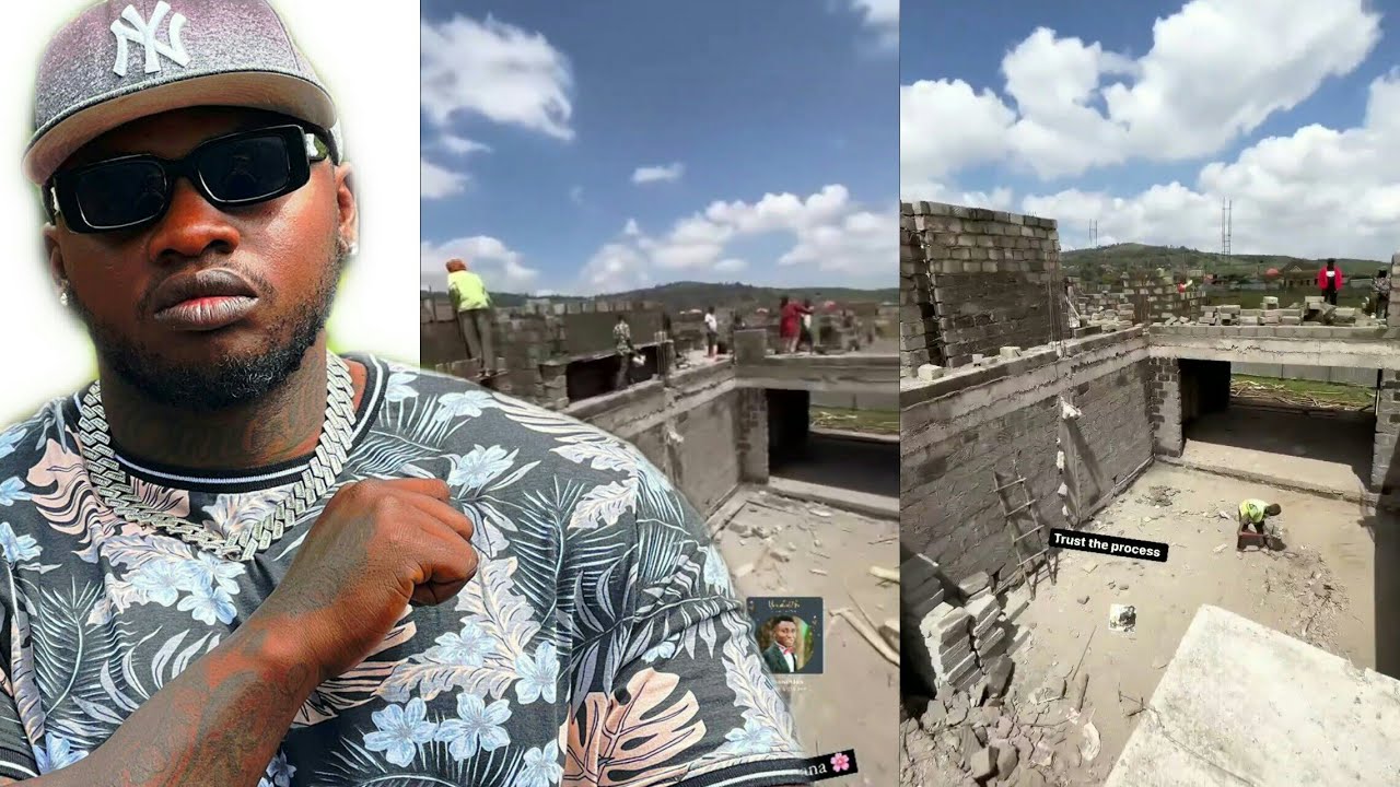 khaligraph Jones building his mansion - YouTube