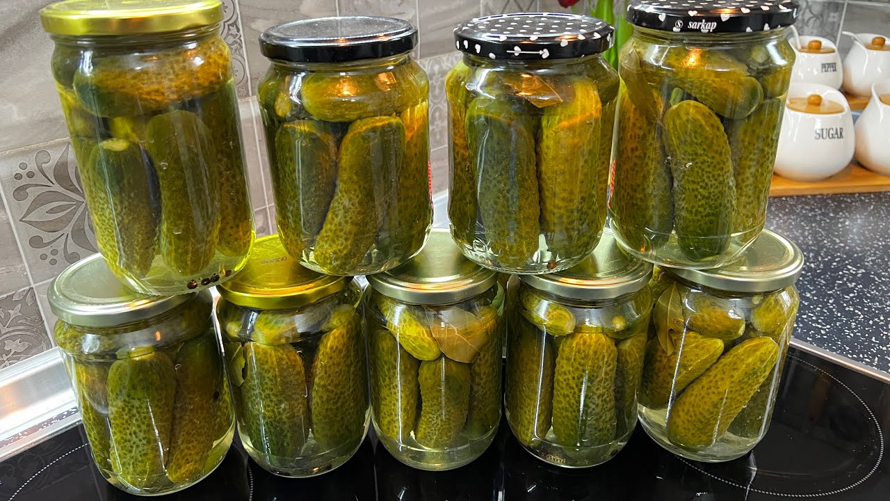 KASTRAVECA TURSHI 🤌 që nuk ju zbuten --Cucumber Pickles - YouTube