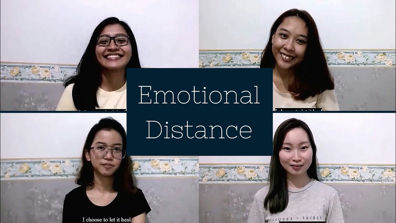 Emotional Distance : The distance is not between us but the distance is ...