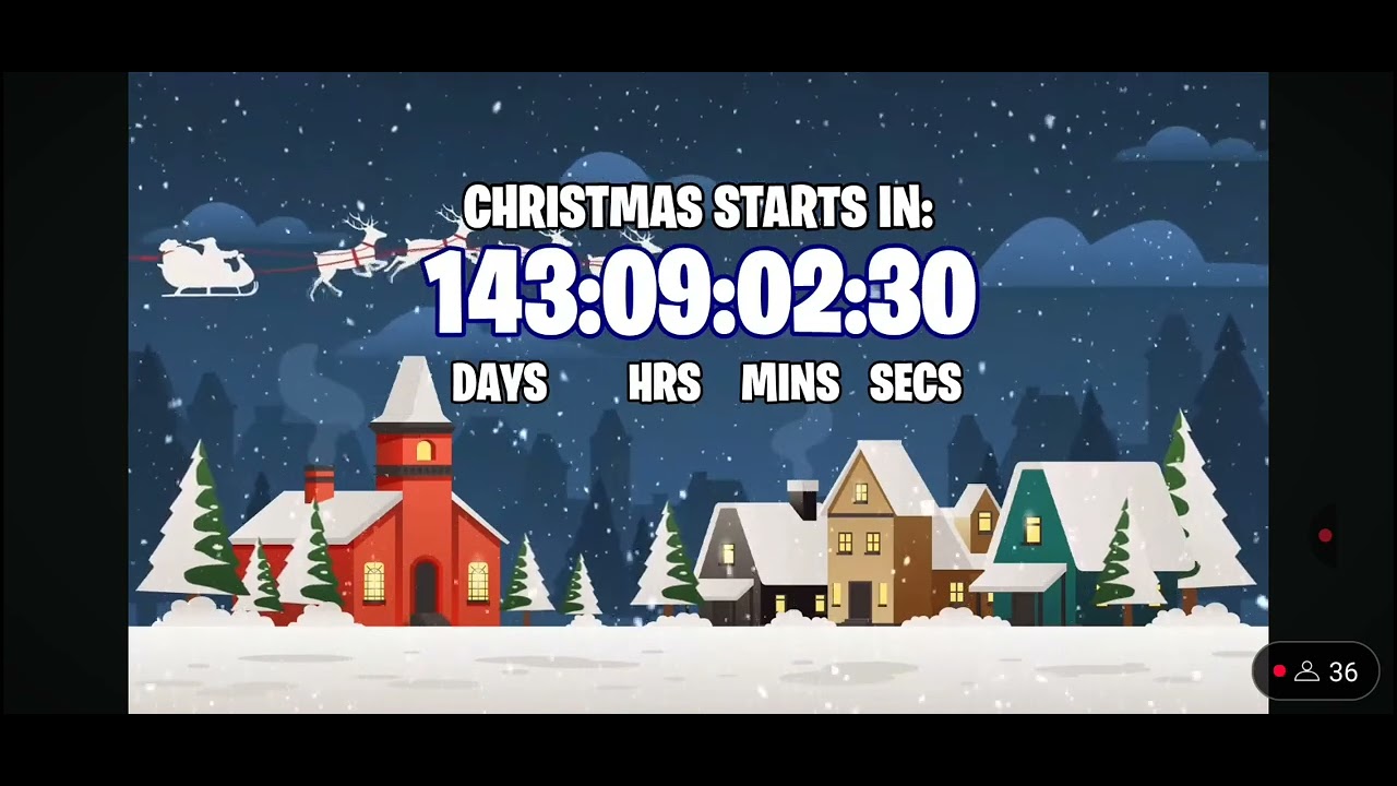 143 days until Christmas - YouTube