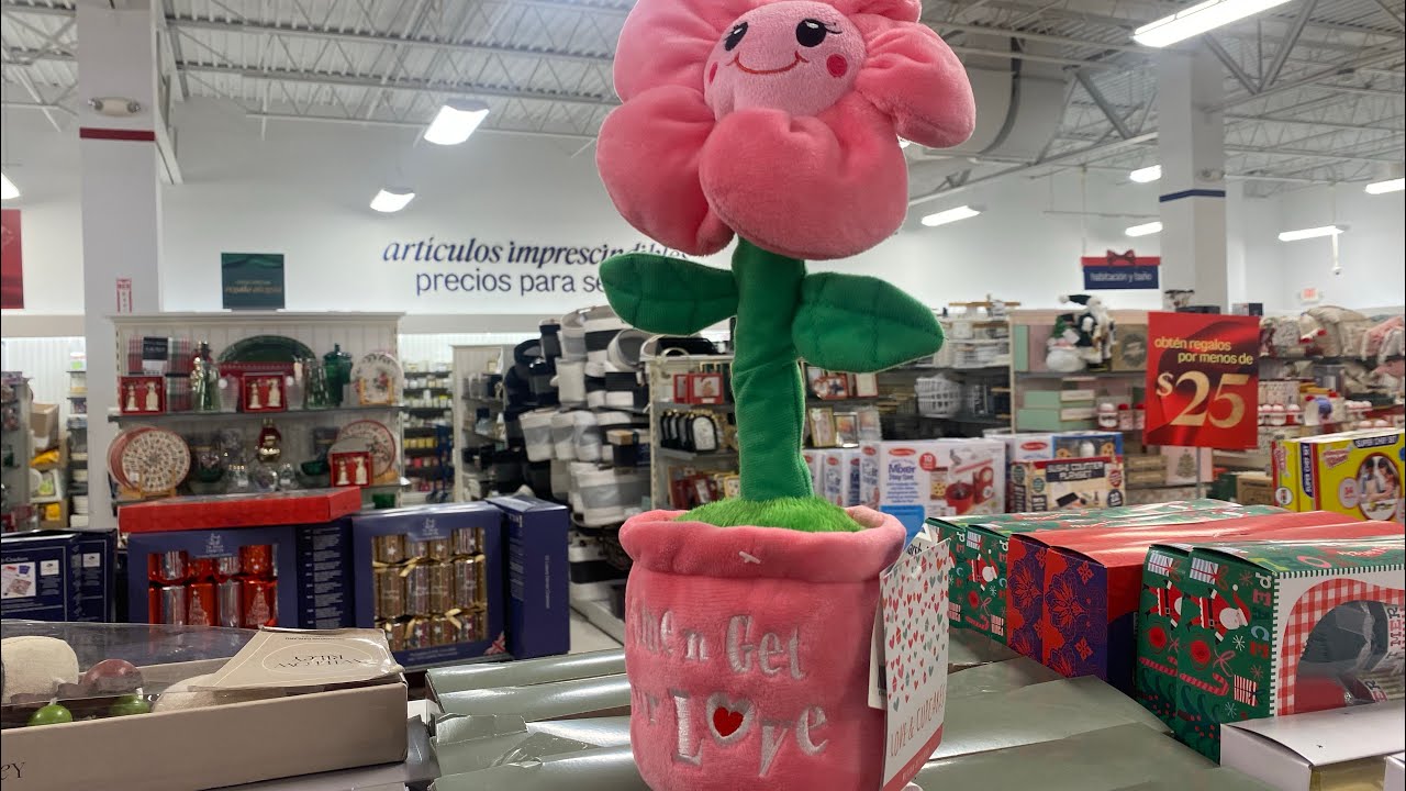 Sound N Light Animated Valentines Twisting Flower - YouTube