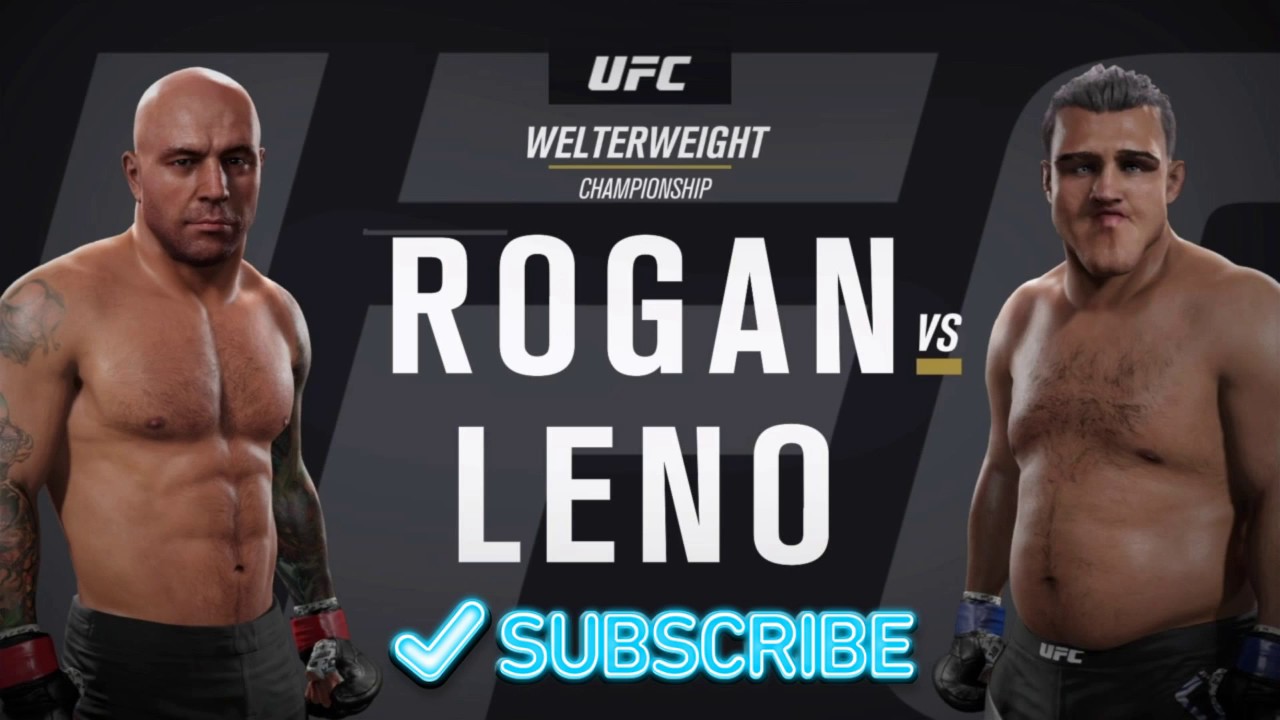 EPIC UFC MATCH UPS - JOE ROGAN VS JAY LENO - Who will win? - YouTube