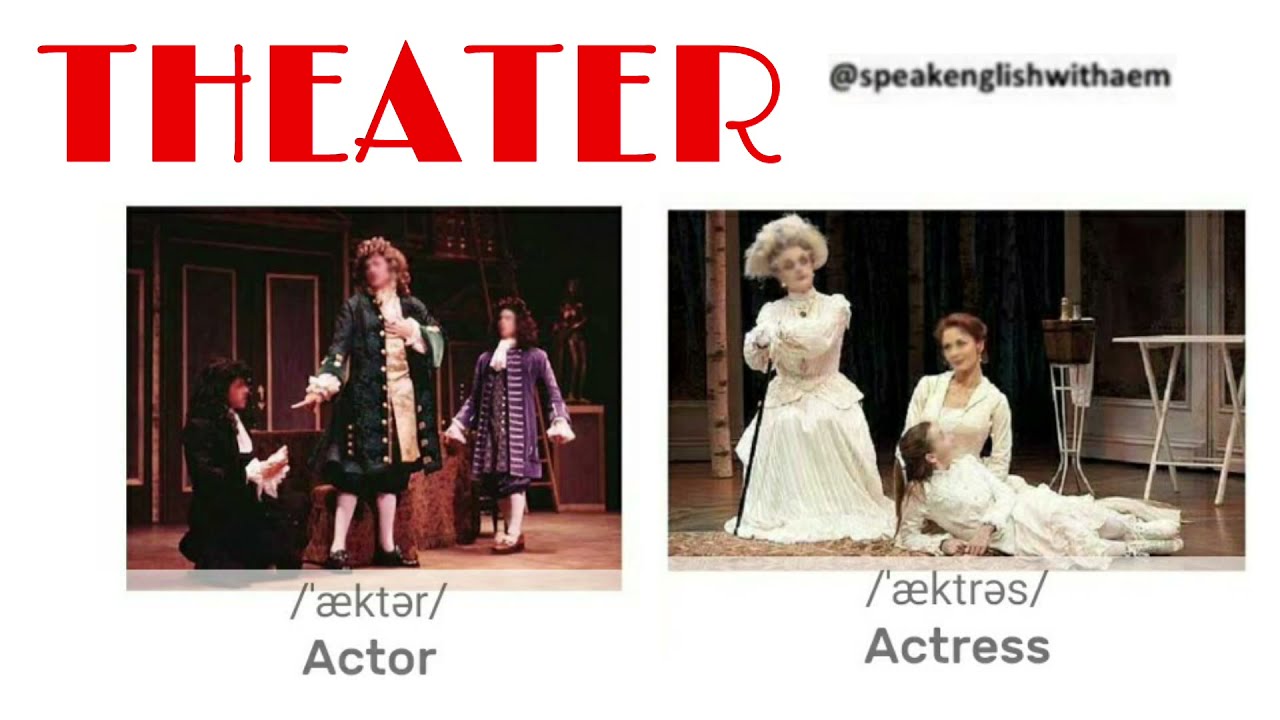 THEATER 🎭 in English _ VOCABULARY - YouTube