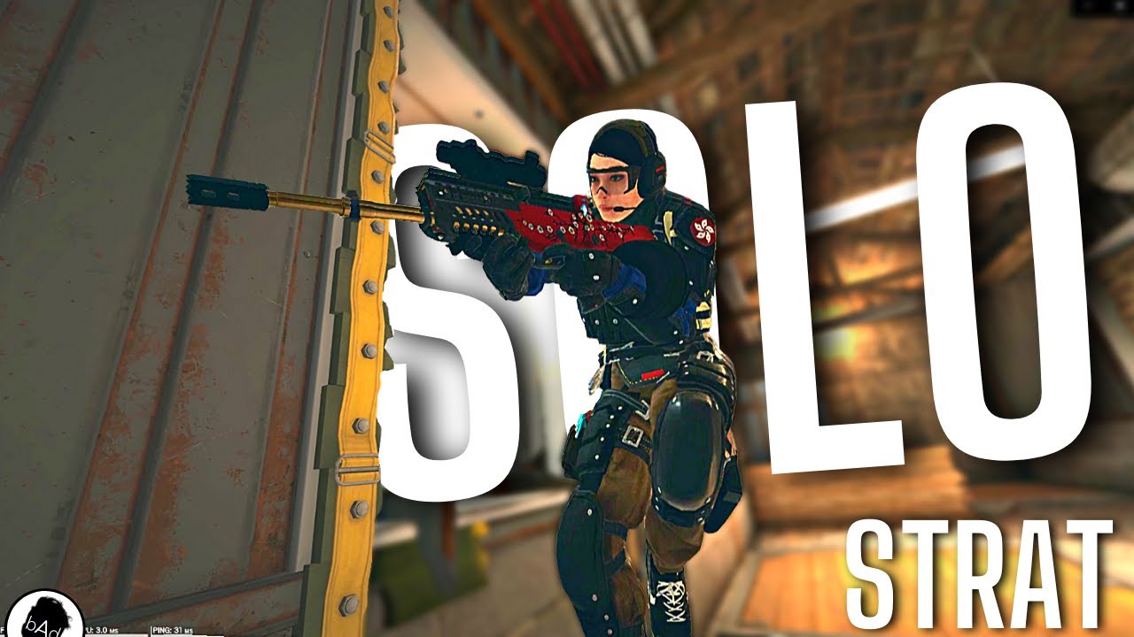 NEW SOLO STRAT in Rainbow Six Siege - YouTube