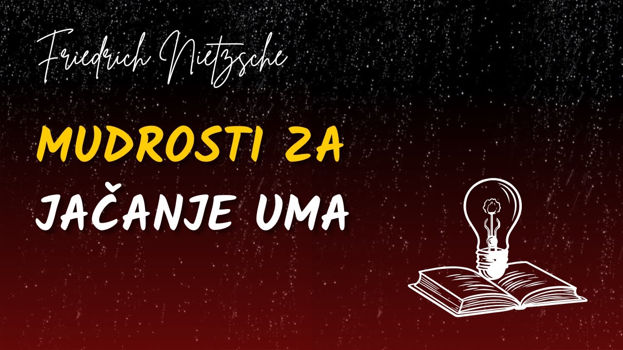 Najbolji Citati Friedricha Nietzschea o Životu, Ljubavi i Snazi - YouTube