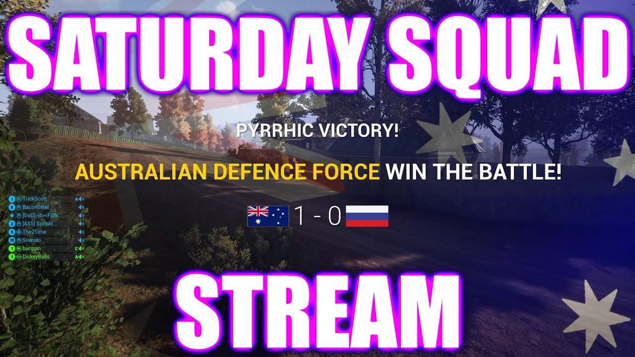 Saturday SQUAD Stream - YouTube