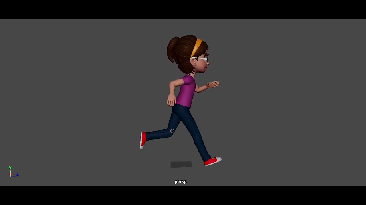 RUNNING ANIMATION - YouTube