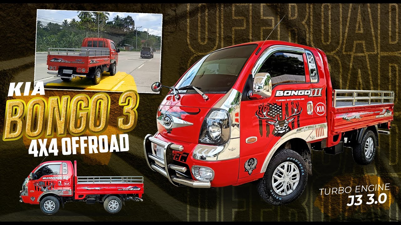 4X4 OFFROAD KIA BONGO 3 | J3 3.0 Timing Belt - YouTube