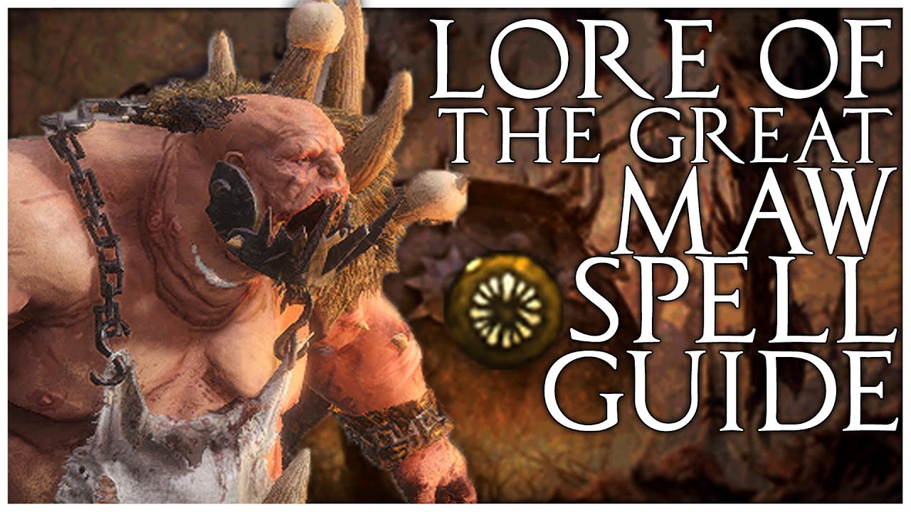 Lore of the Great Maw Spell Guide | Total War Warhammer 3 - YouTube