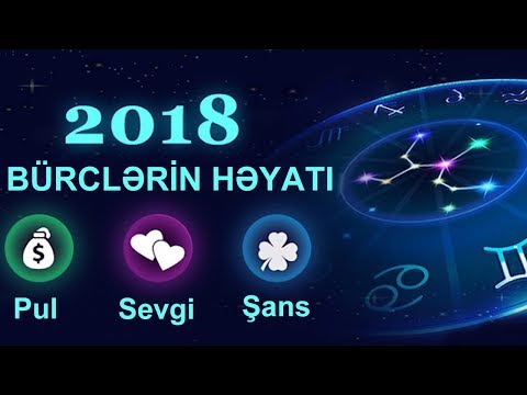 2018-ci il üçün Bürclərin Həyatı...(Səsli)