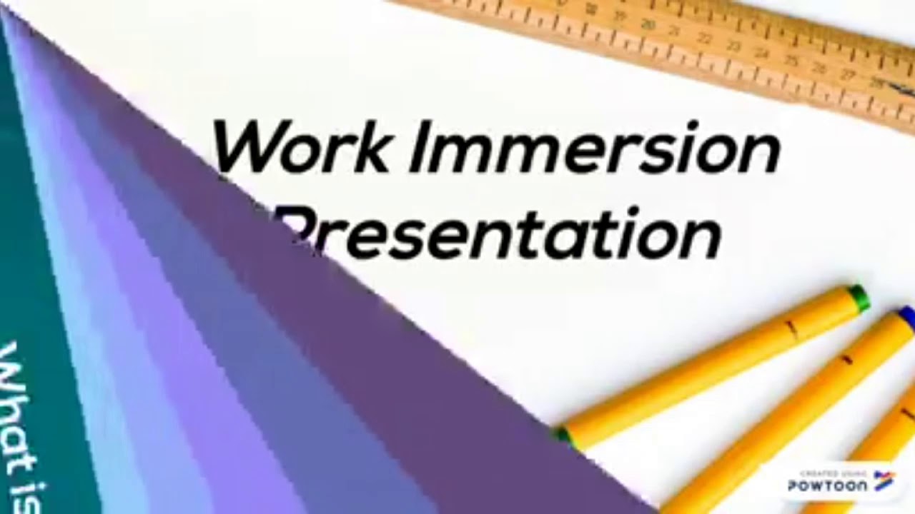 Work Immersion Presentation - YouTube
