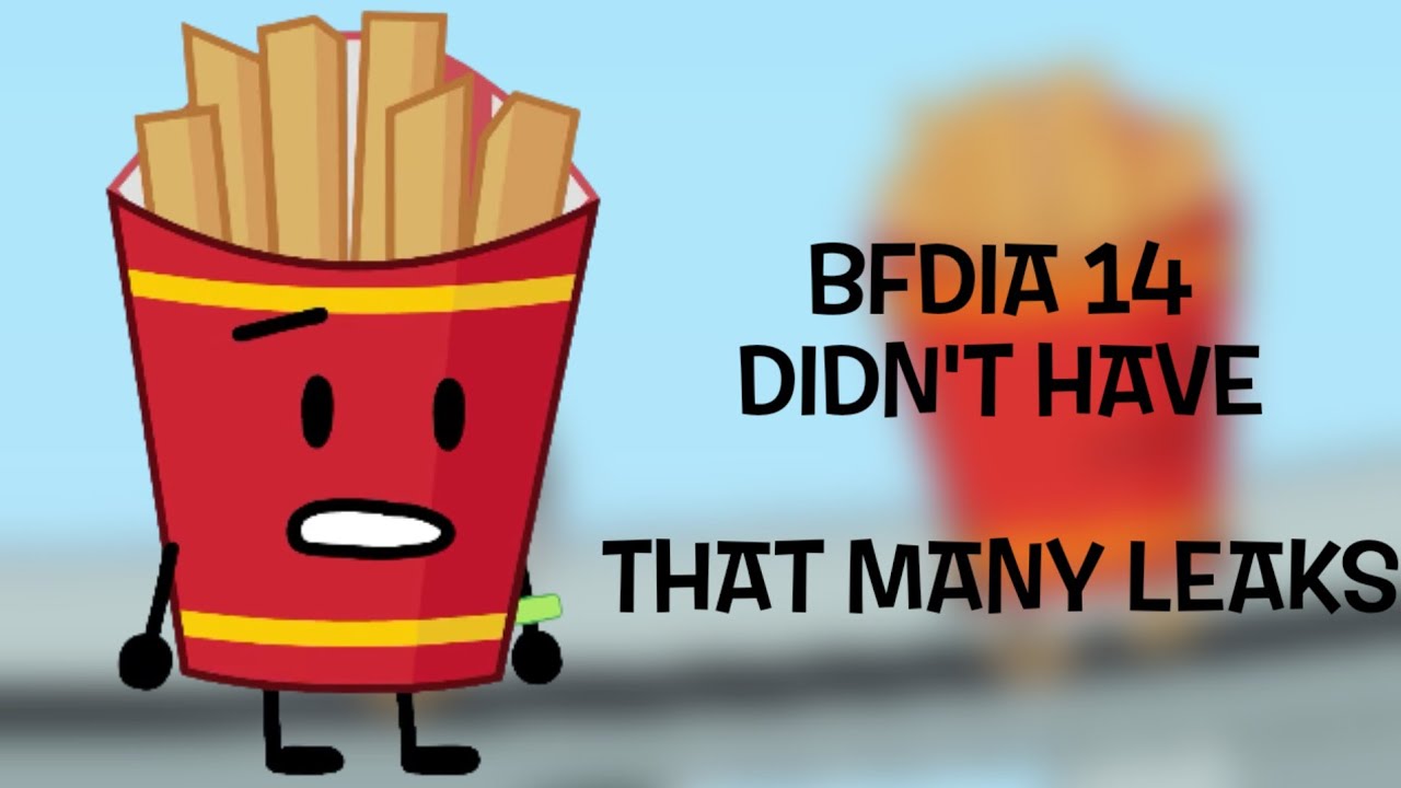 BFDIA 14 HAS HAD BARELY ANY LEAKS - YouTube