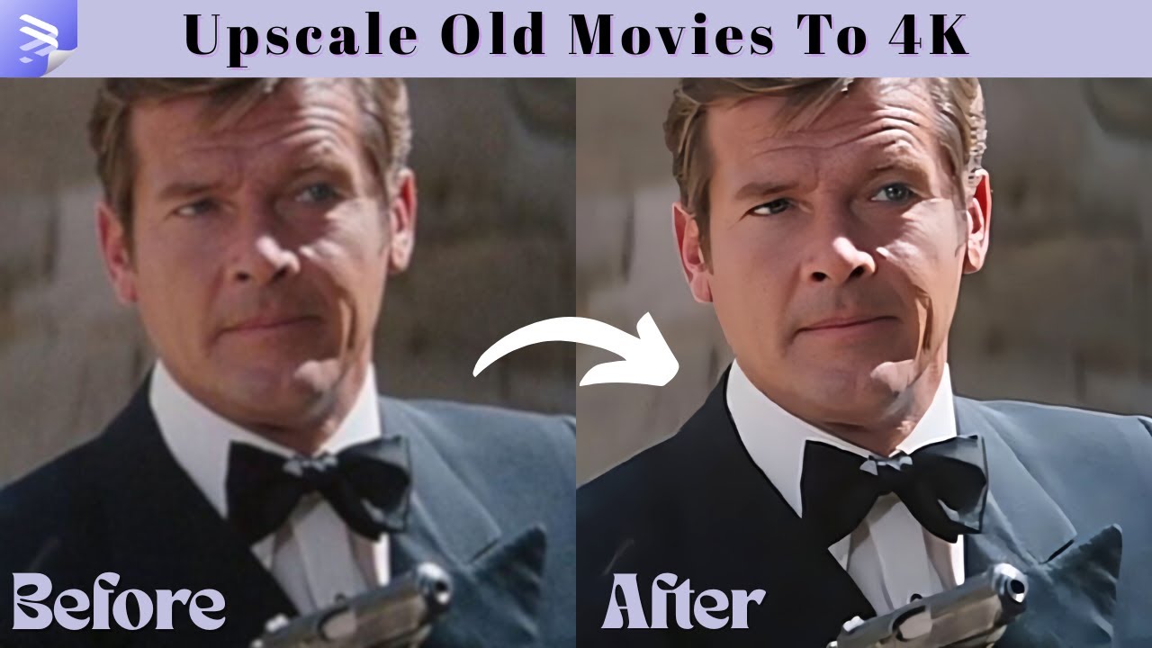 How I Upscaled Video to 4K Using AI | Classic 007 Scenes - YouTube