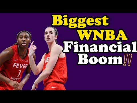 🔥WNBA Facing massive Financial Boom Amid Caitlin Clark Hype‼ - YouTube