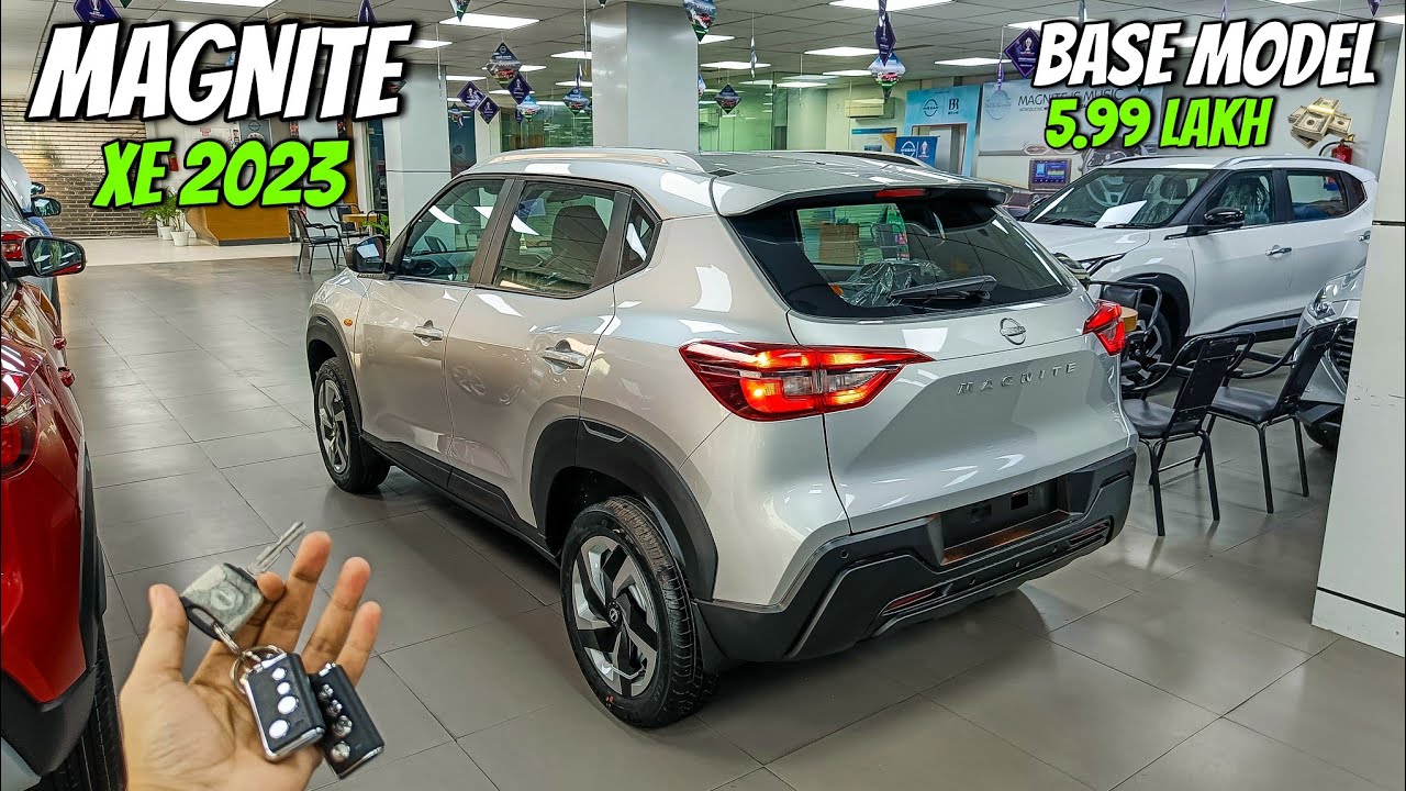 Nissan Magnite XE 2023 ️ | Magnite Base Model 2023 | Base Model Price ...