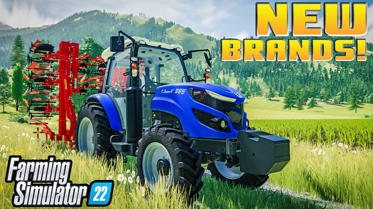 NEW BRANDS!! FARMING SIMULATOR 22 | Iseki, Jungheinrich AND MORE! - YouTube