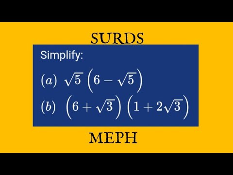 CAMBRIDGE MATHS: BASIC SURD - YouTube