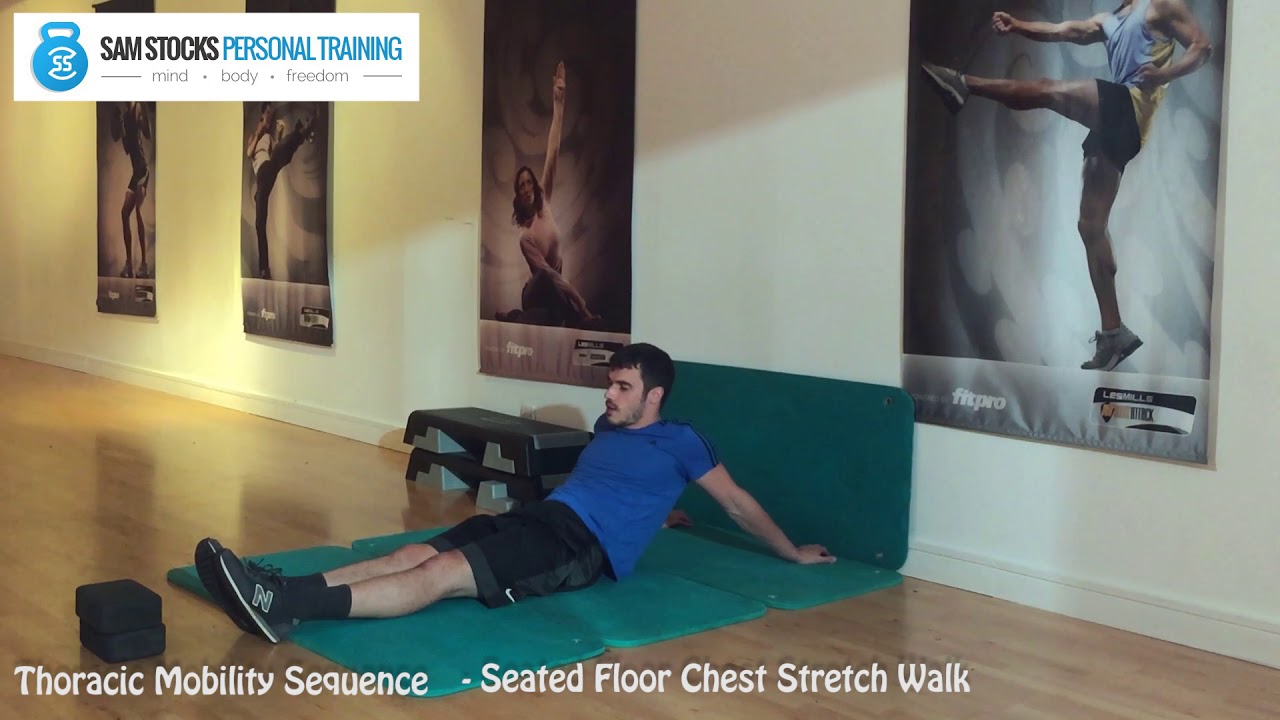 Chest Stretch Walk - YouTube